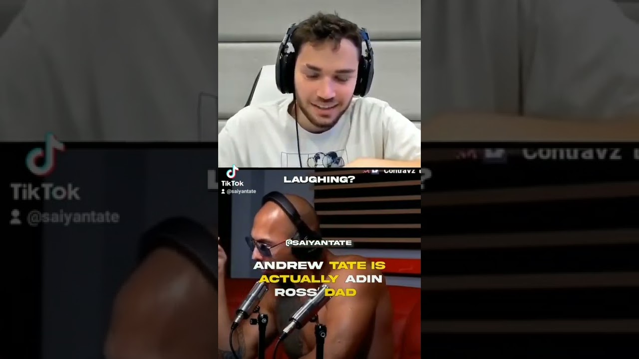 Tate is Adin Ross' DAD? - YouTube