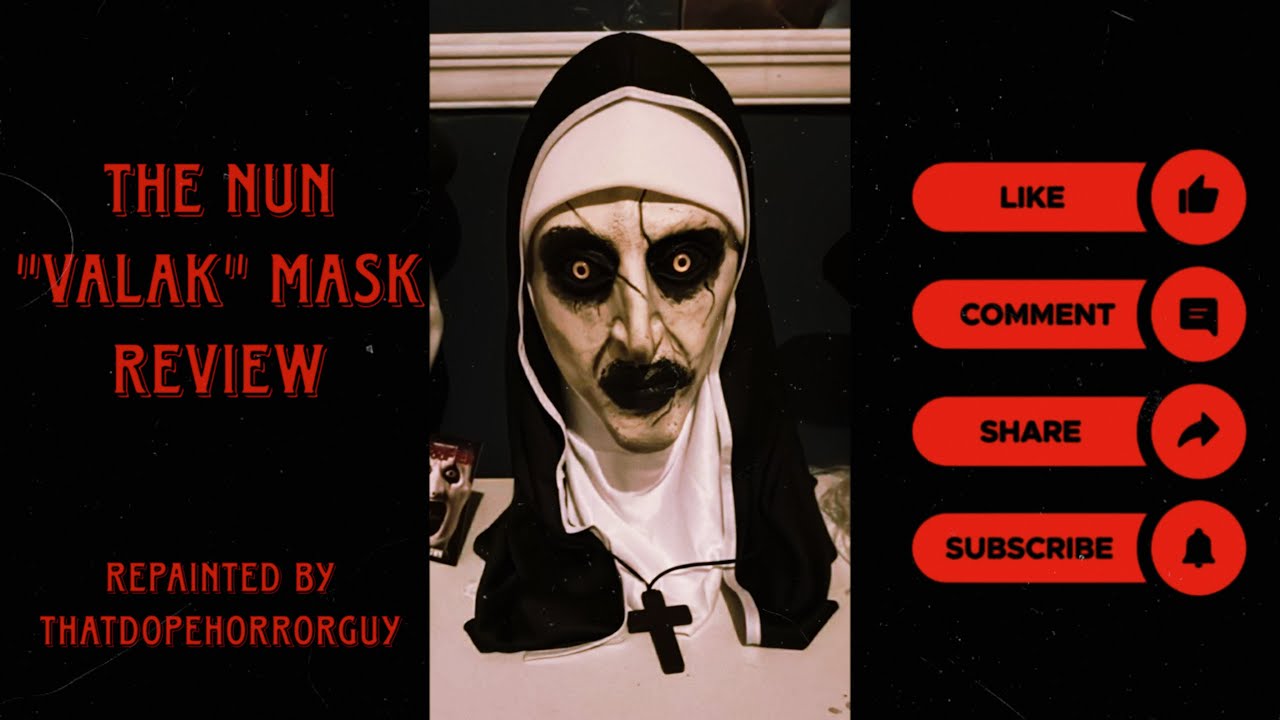 The Nun “Valak” Mask Review - YouTube