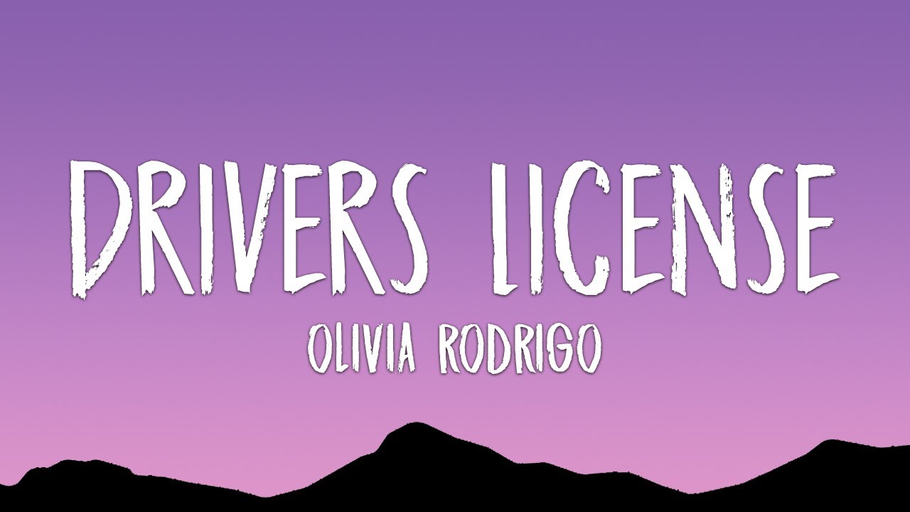 Olivia Rodrigo - drivers license (Lyrics) - YouTube