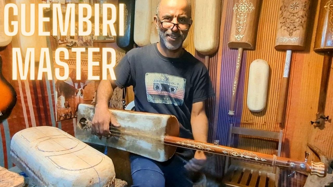 I Found a Traditional Gimbri Maker in Essaouira 🎵 - YouTube