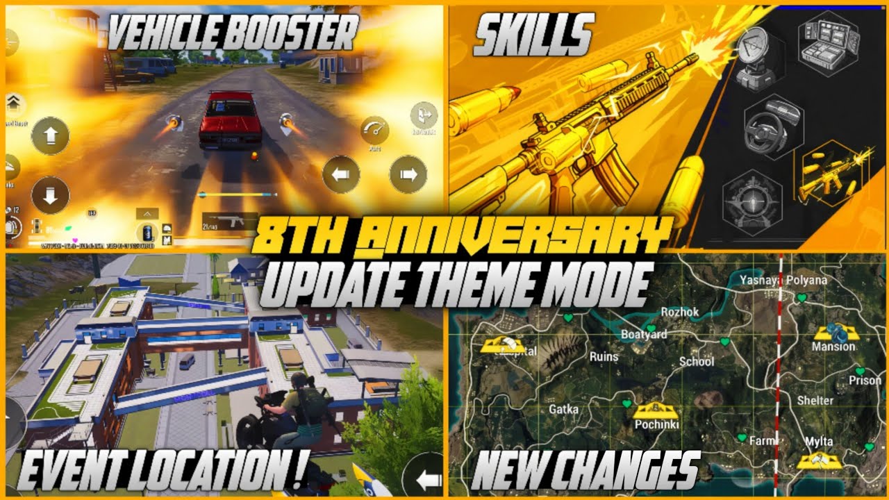 8TH Anniversary Update Is Here | Vehicle Booster And New Secret Theme ...