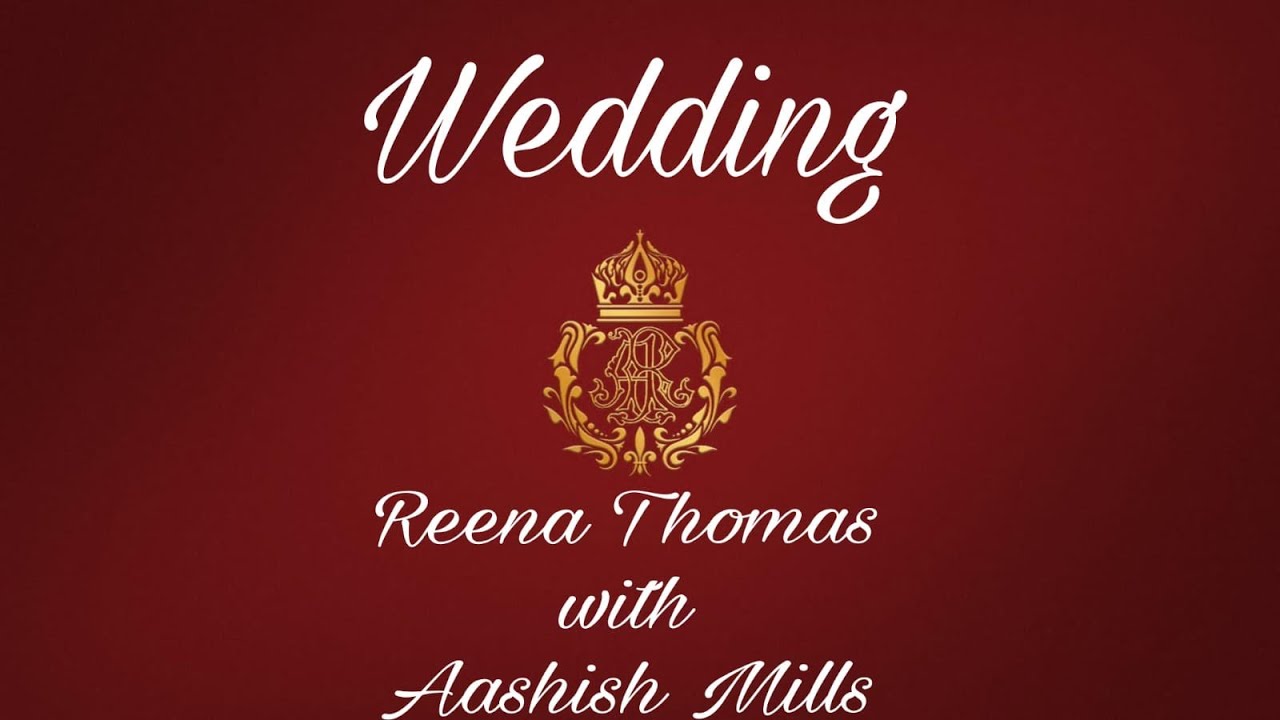 🔴LIVE :Wedding Ceremony |REENA THOMAS & AASHISH MILLS| @CSI ST GEORGE'S ...