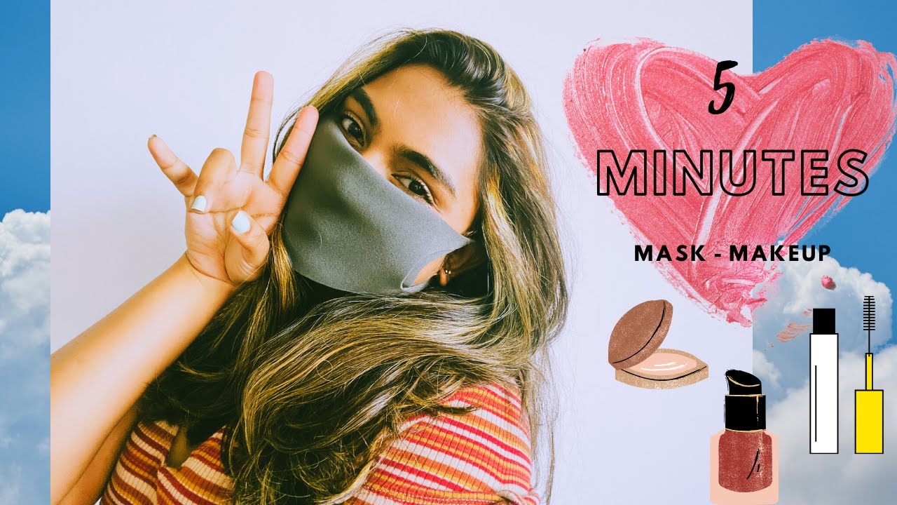 Easy 5 minutes face mask-makeup everyday routine!!! - YouTube
