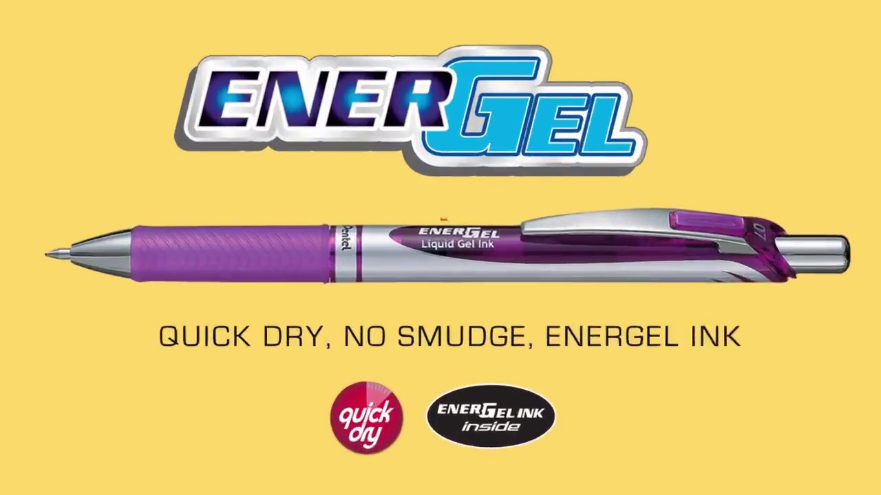 NEW! EnerGel Retractable video - YouTube