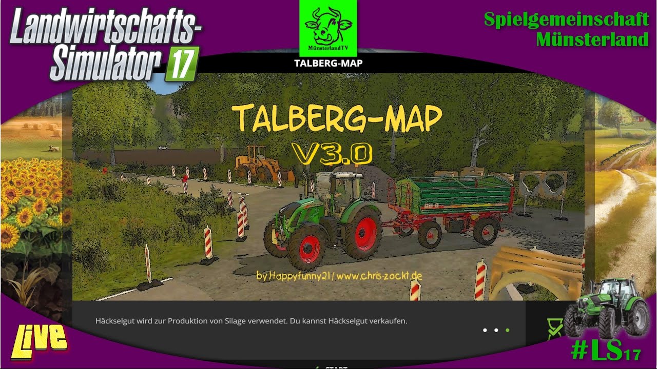 LS17 Mapvorstellung [Talberg V3.0] [Multiplayer|Gameplay] [deutsch ...