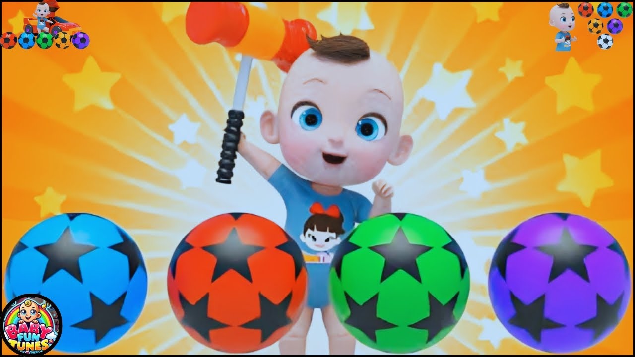 Learn Colors with the Color Ball Song & More Tunes for Kids - YouTube