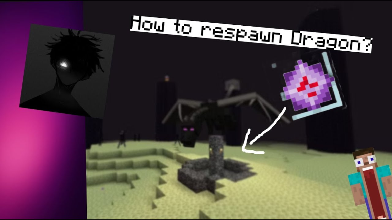 How to respawn the *DRAGON OF THE END* - MINECRAFT TUTORIAL - YouTube