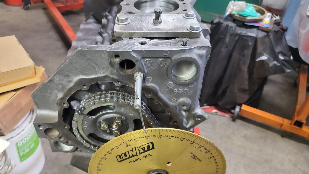 Setting up a degree wheel for absolute Top Dead Center, TDC. Chevy ...