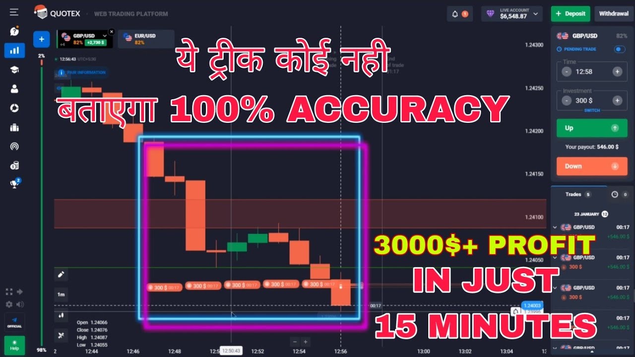 QUOTEX TRADING STATERGY | QUOTEX BUG TRICK | QUOTEX BUG SIGNAL | QUOTEX ...