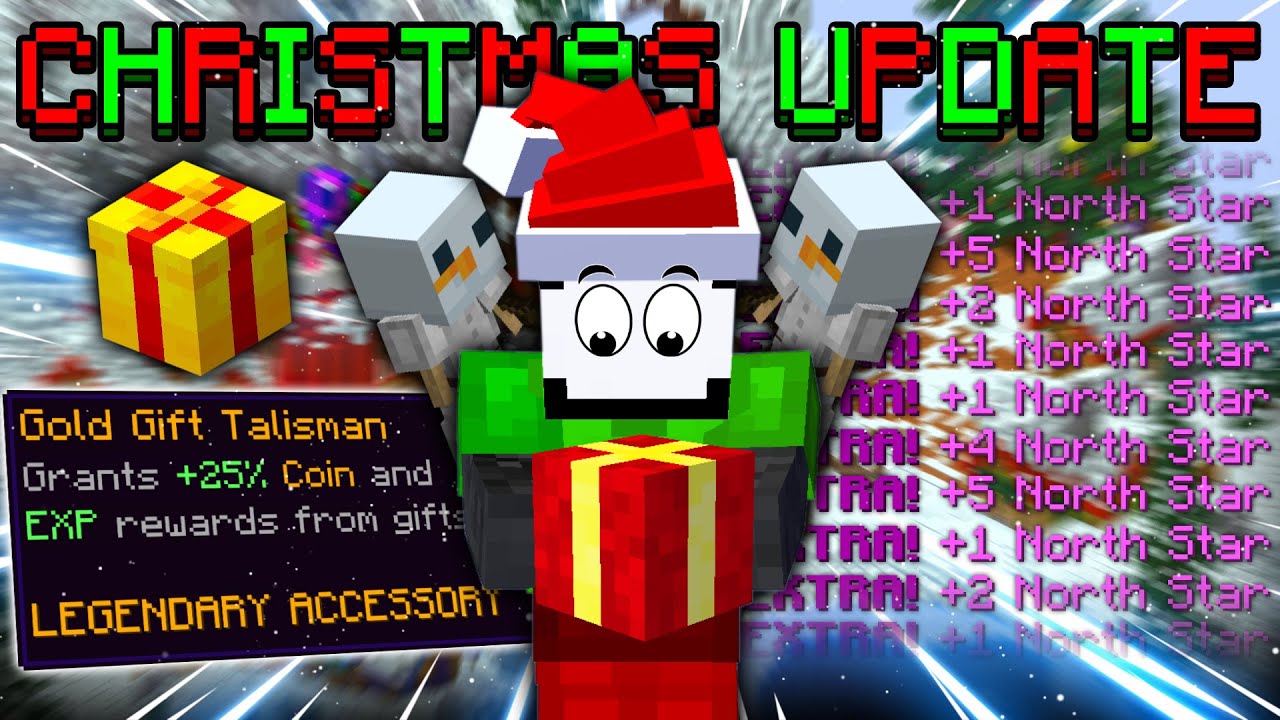 IT'S CHRISTMAS TIME!!! (Hypixel Skyblock) - YouTube
