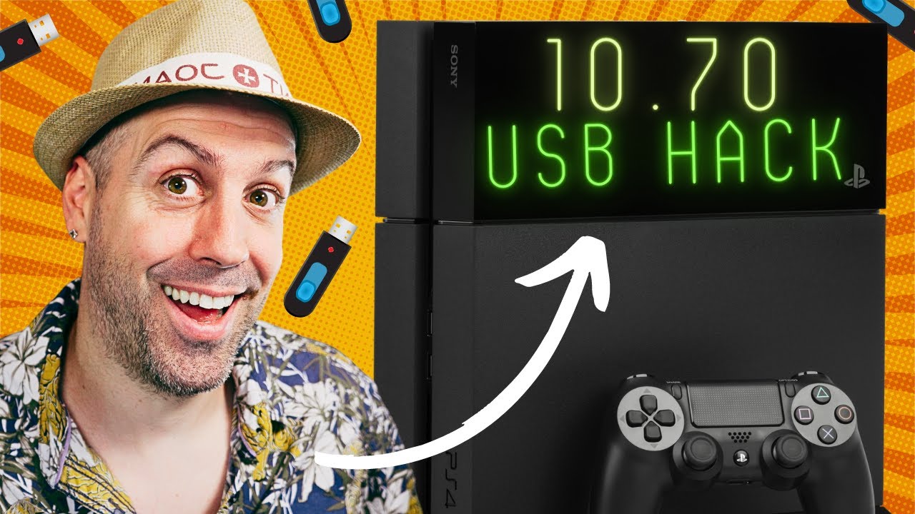 He HACKEADO mi PS4 10.70 🔥 ¡Es una Pasada! Solo USB - YouTube