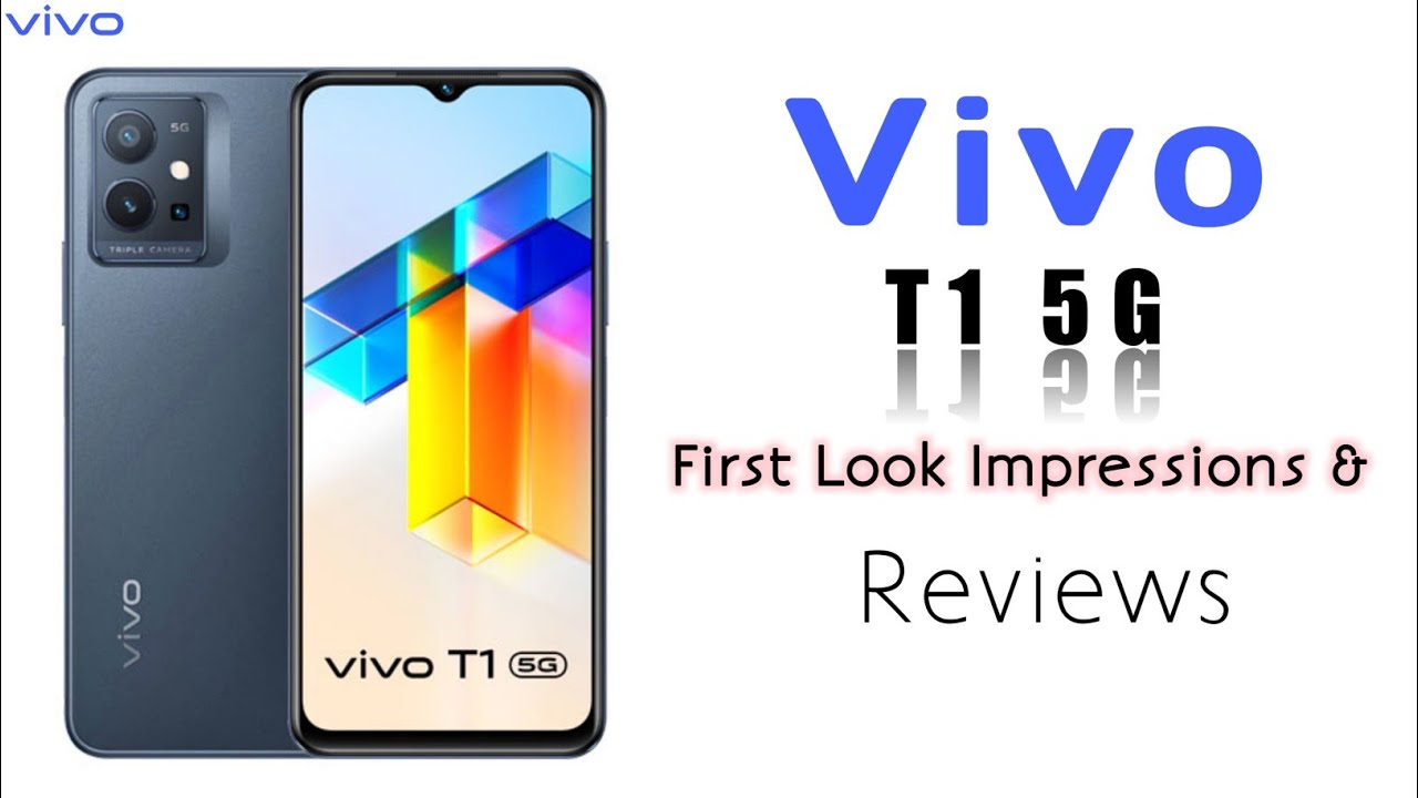 🔥Vivo T1 5G First Look Impressions & Details REVIEWS🔥Camera, Price ...