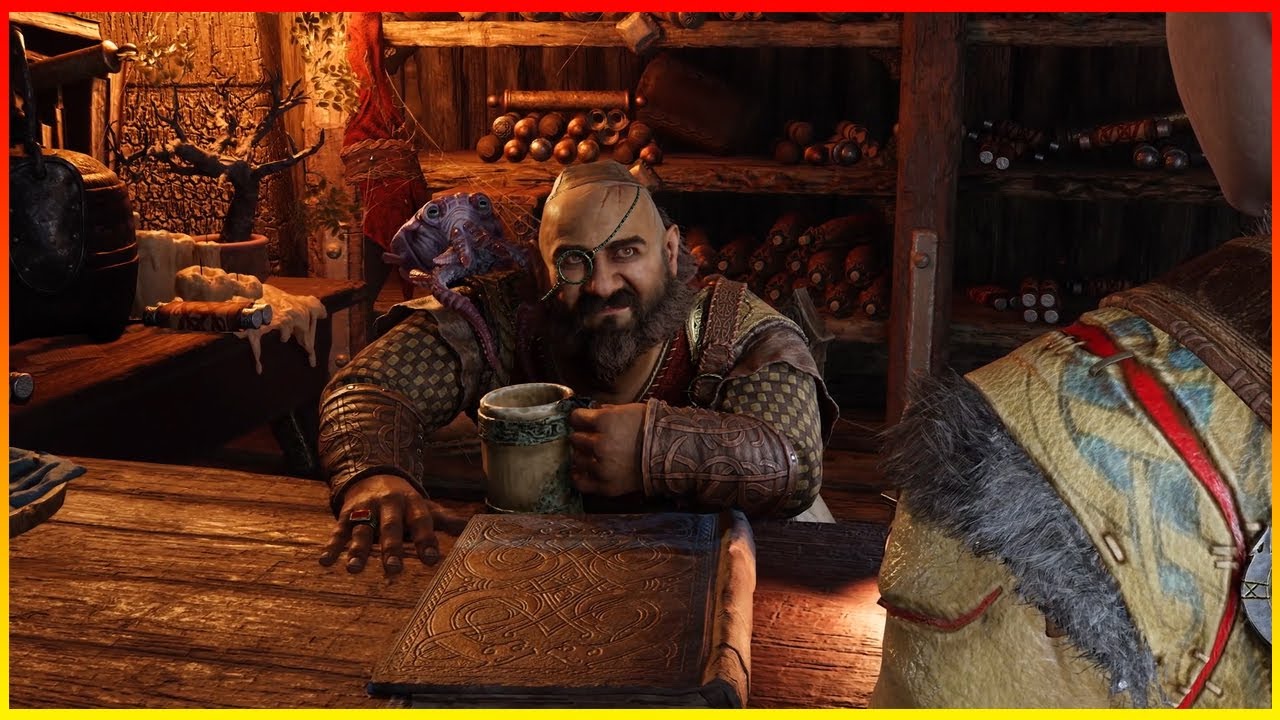 God of War: Ragnarok - Los enanos HUYEN al ver a Kratos y Atreus en ...