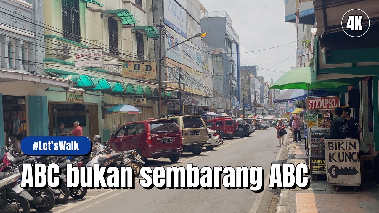 Berkelana di Jalan ABC sampai Jalan Alkateri | Part 1 (4K) - YouTube