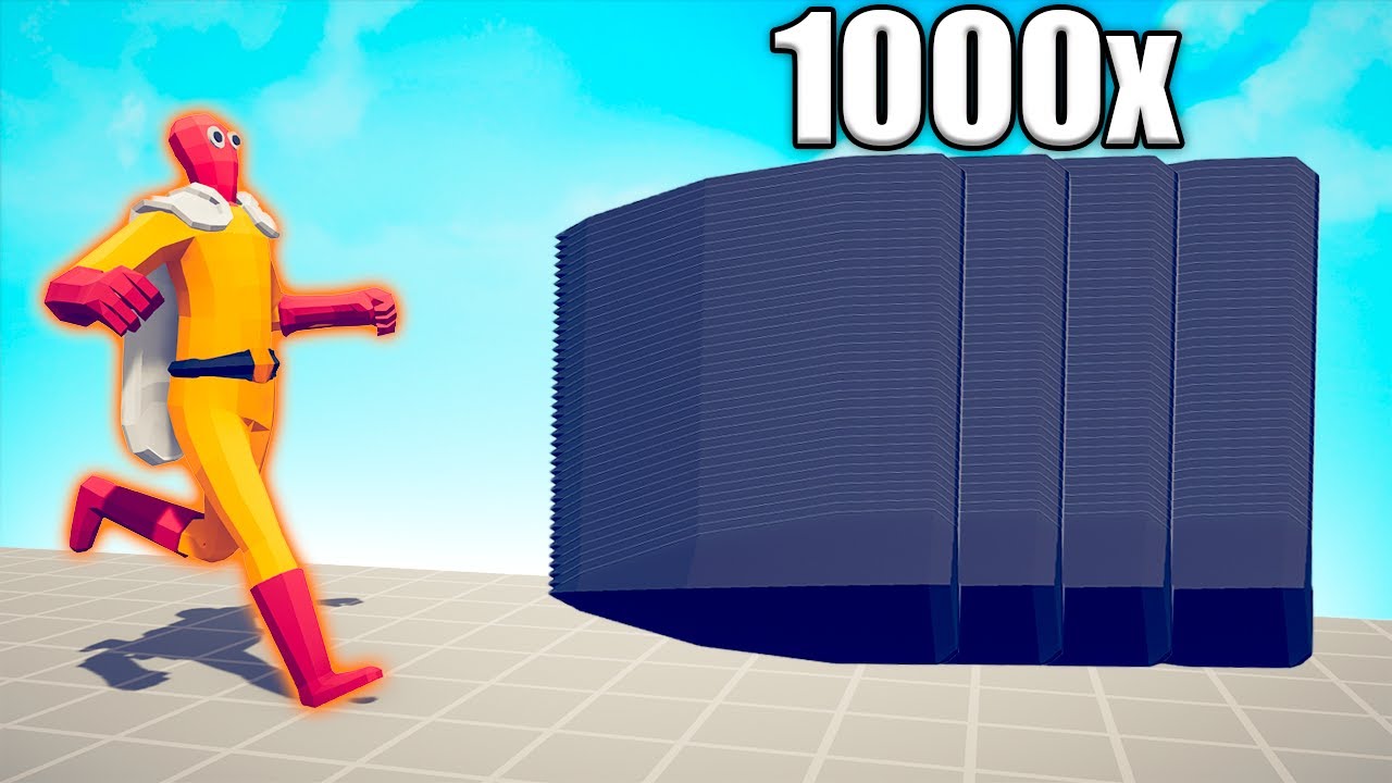 1000x OVERPOWERED TANK vs UNITS - TABS | Totally Accurate Battle ...