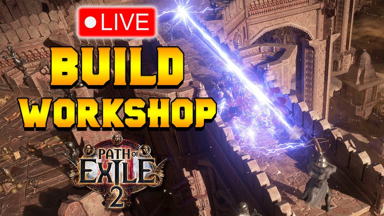 BUILD WORKSHOPPING & GAMEPLAY | Live | Path of Exile 2 - YouTube