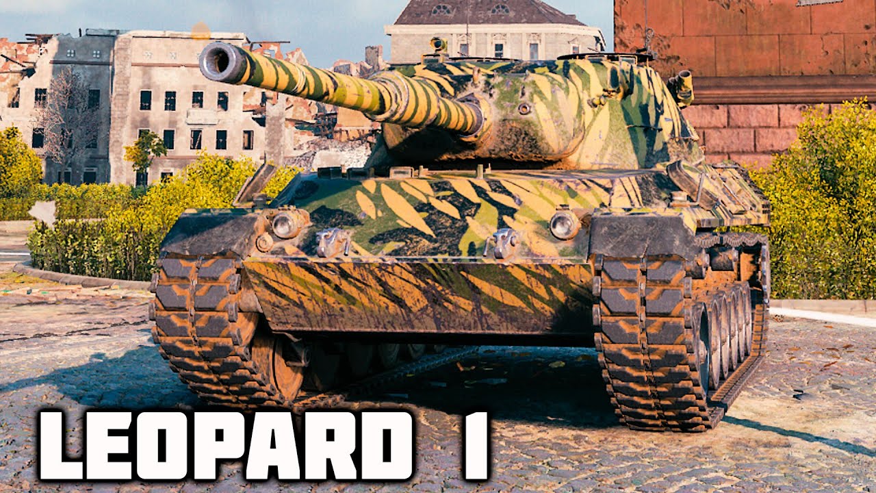 Leopard 1 WoT – 4 Kills, 9,8K Damage - YouTube