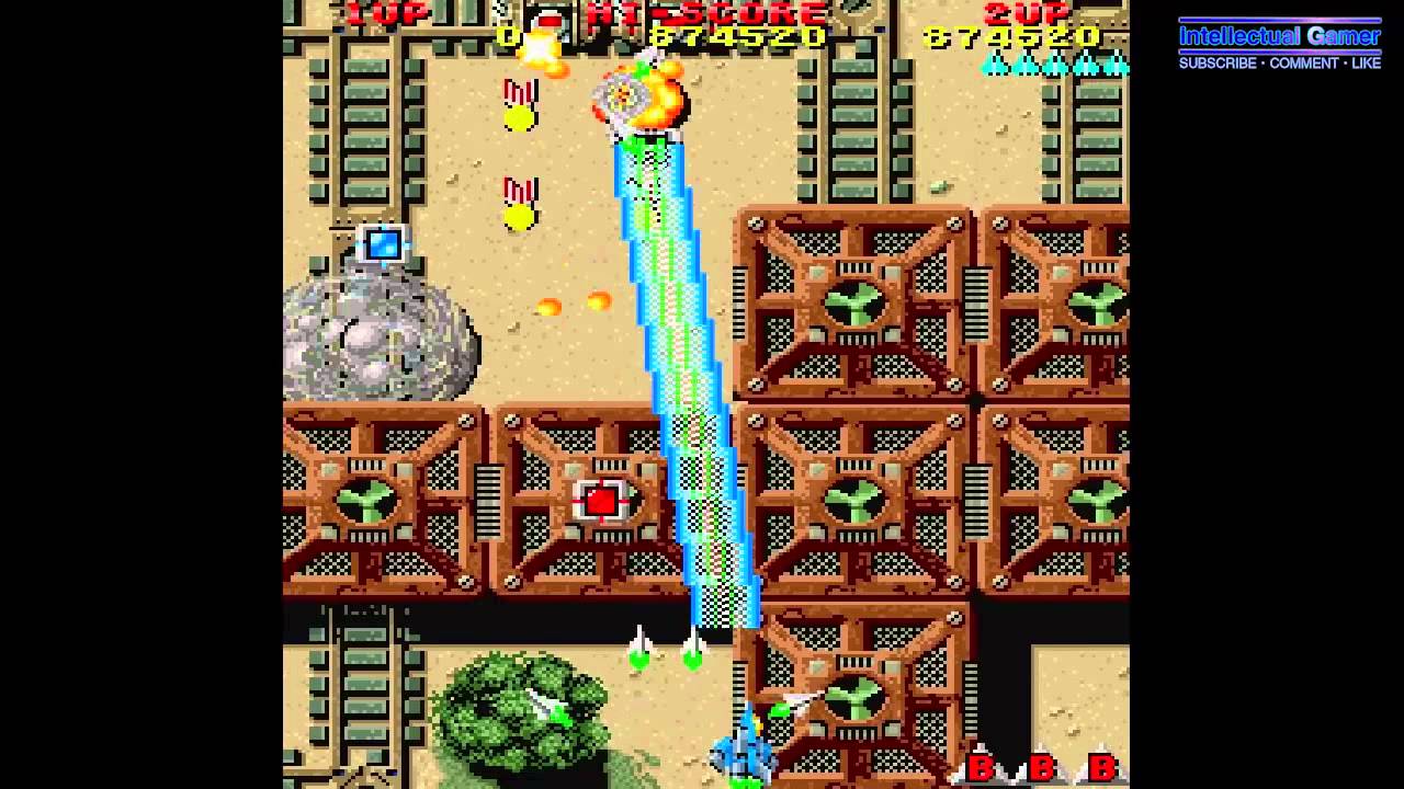 Raiden I - Raiden Project - Playstation 1 Longplay Walkthrough Captain ...