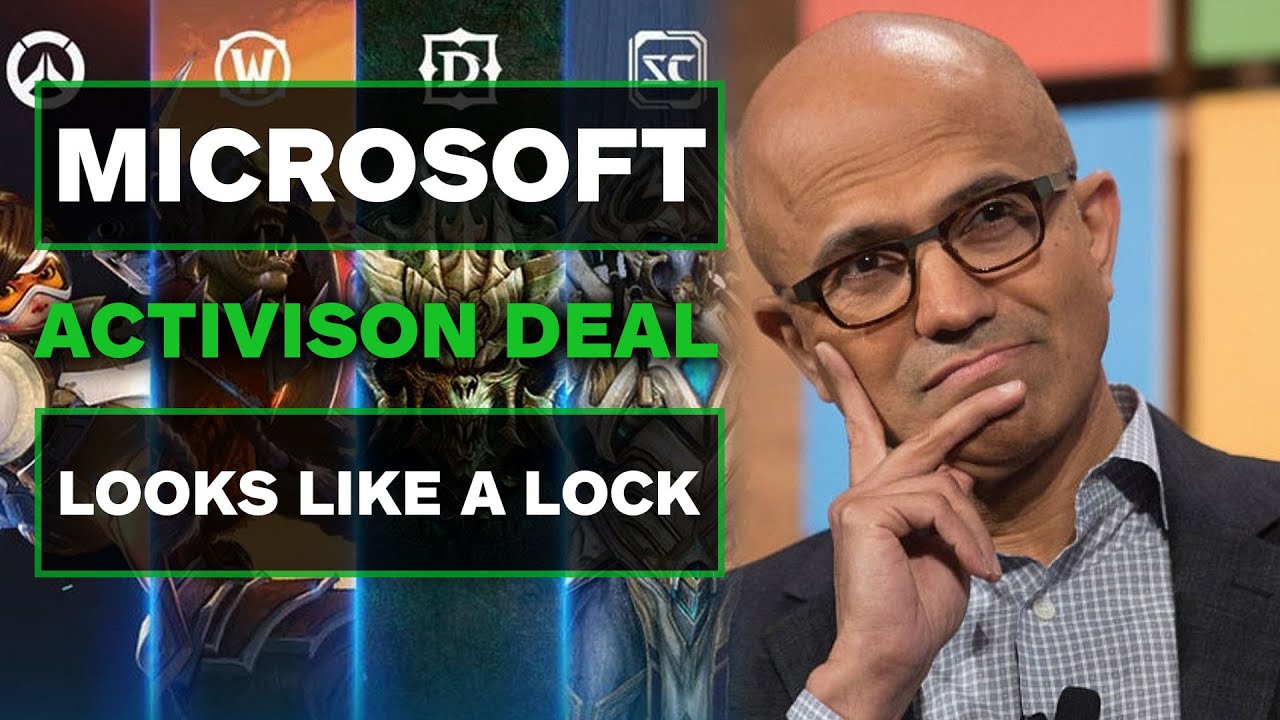 Xbox / Microsoft Activision Merger Likely To Go Through - YouTube