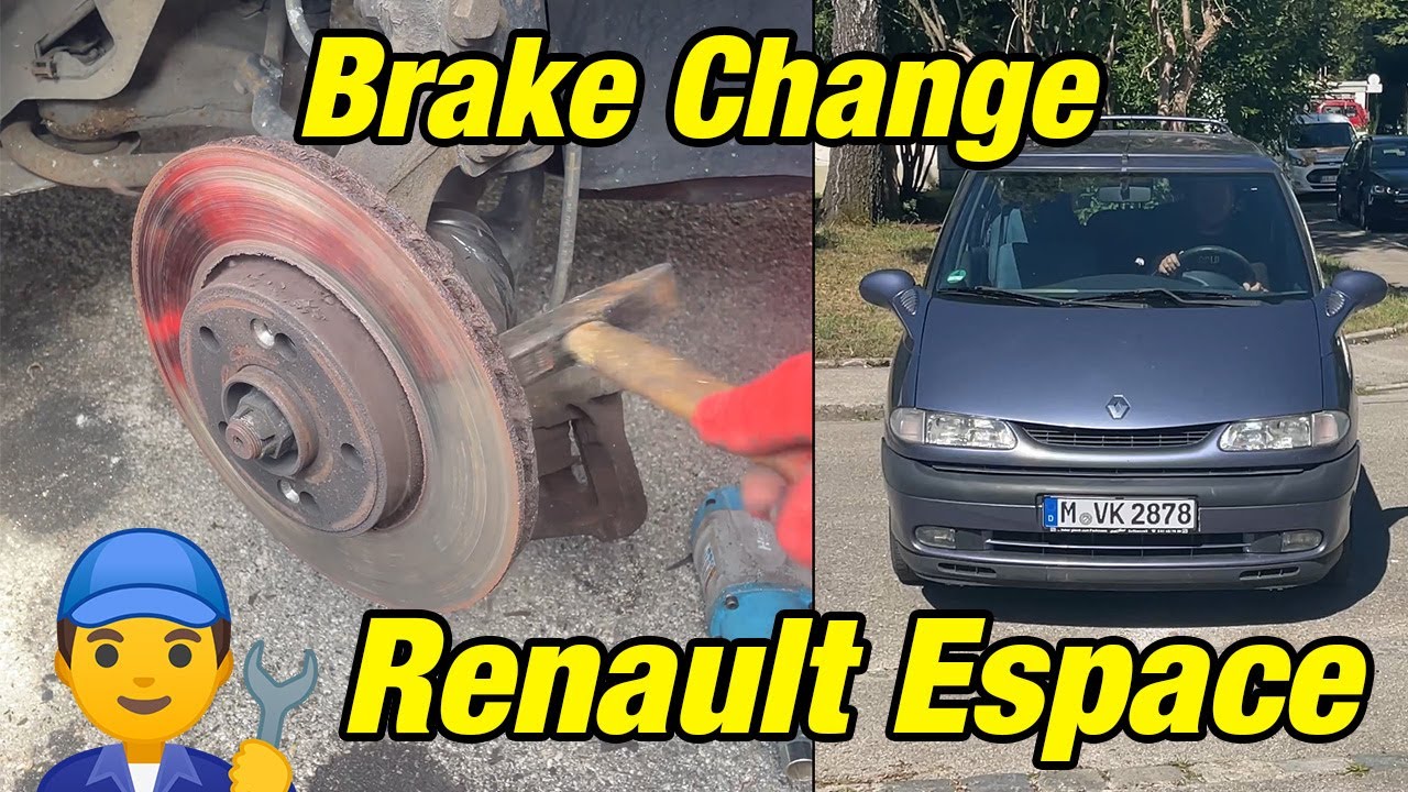 How to change the brakes on a Renault Espace! - YouTube