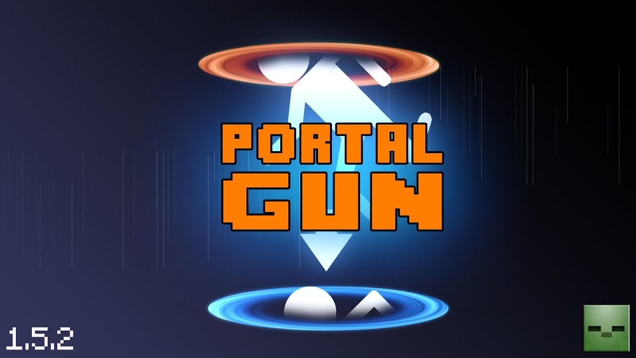 Minecraft Mods: Portal Gun [Forge][1.6.4](Act.) - YouTube
