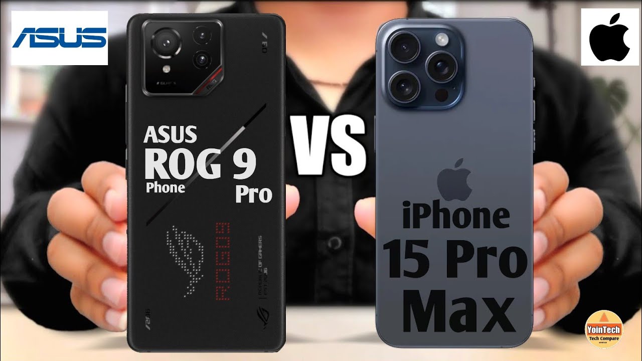 Asus ROG Phone 9 Pro vs iPhone 15 Pro Max - YouTube