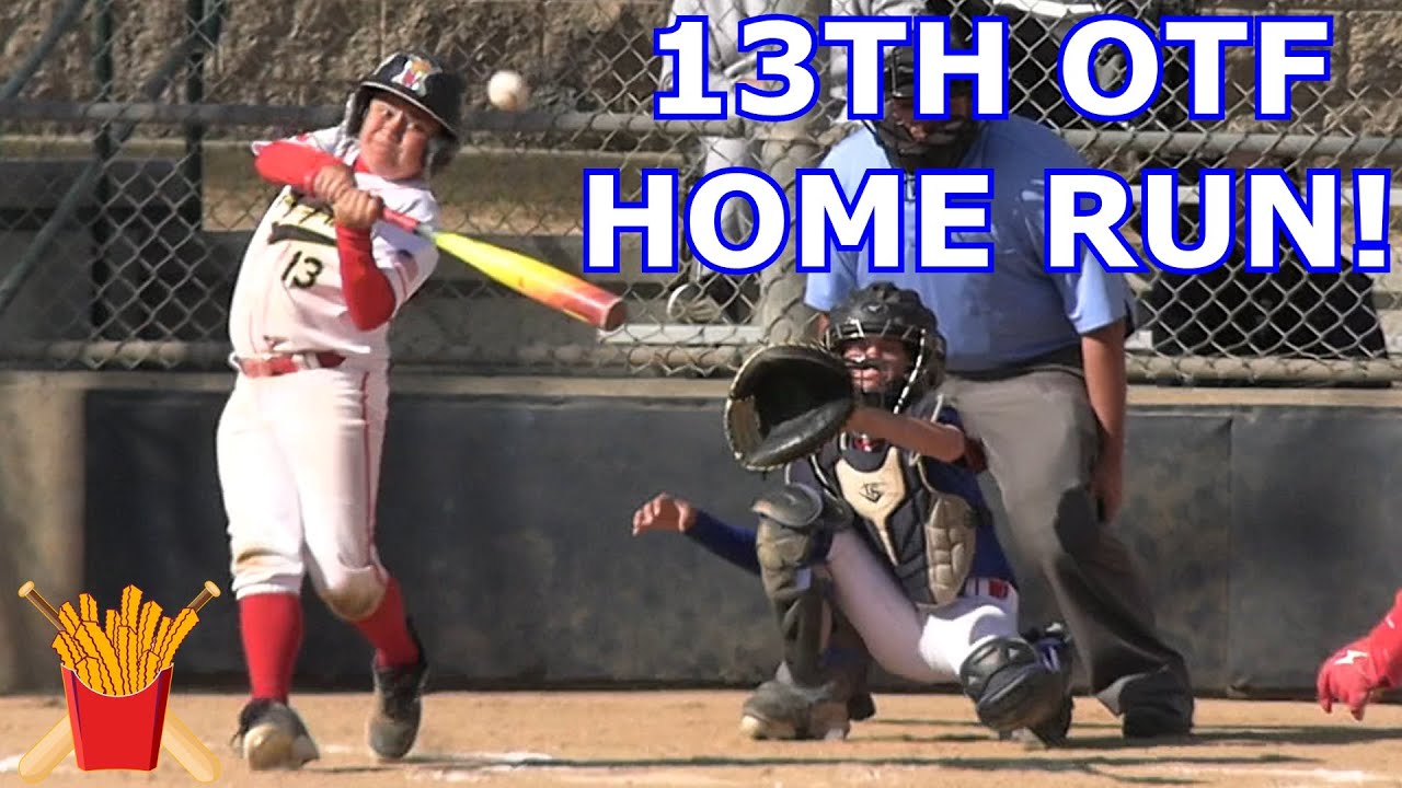 LUMPY'S 13TH OVER THE FENCE HOME RUN! | Team Rally Fries (10U Spring ...