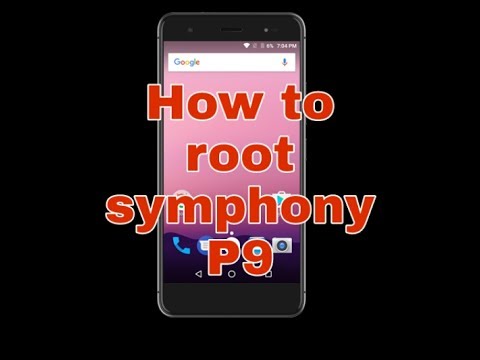 How to root Symphony P9 7.1 verson. easy - YouTube