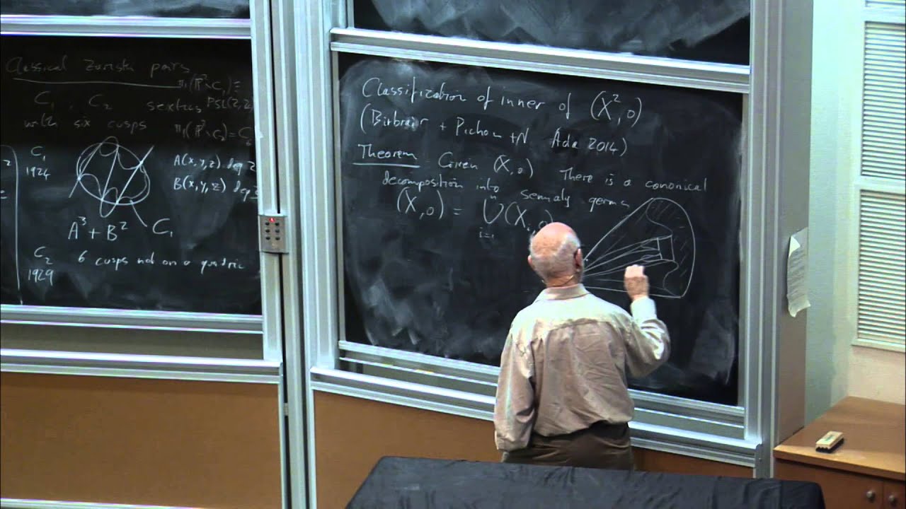 Walter Neumann: Lipschitz embedding of complex surfaces - YouTube