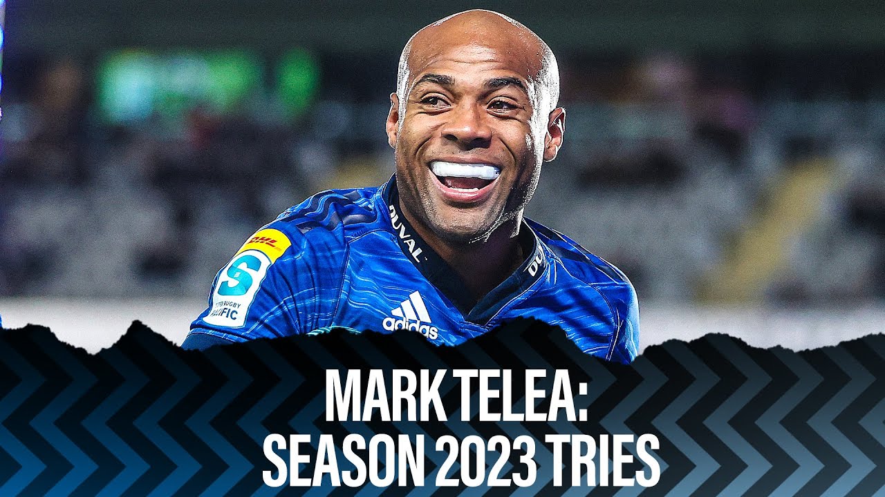 Mark Telea: Season 2023 Tries | Super Rugby Pacific 2023 - YouTube