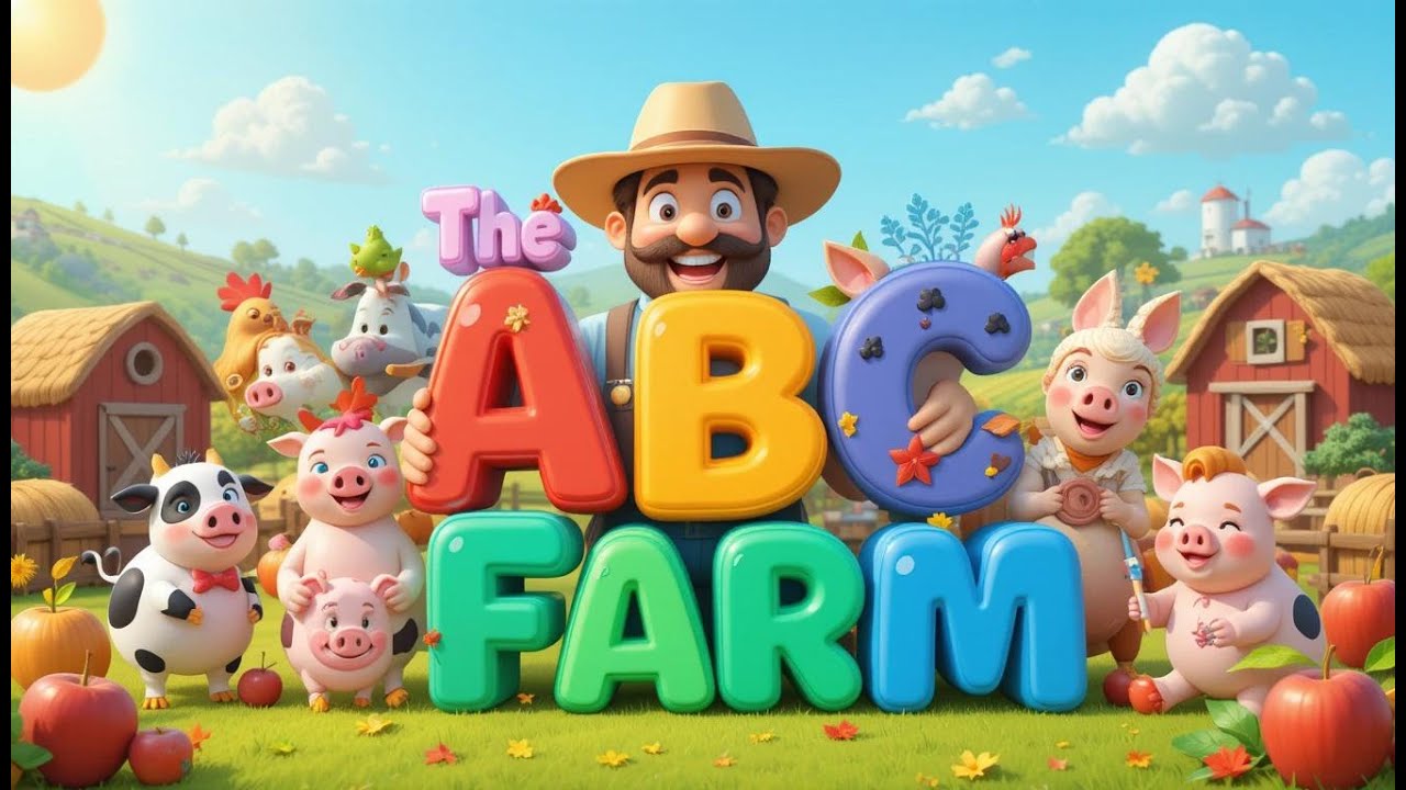 The ABC Farm | Kids Song | Kids Learn 2025 - YouTube