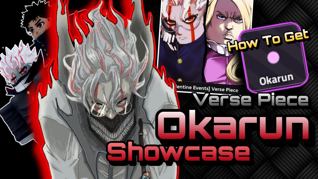 Roblox-Verse Piece | Okarun Spec Showcase + How To Get | Cách Lấy ...