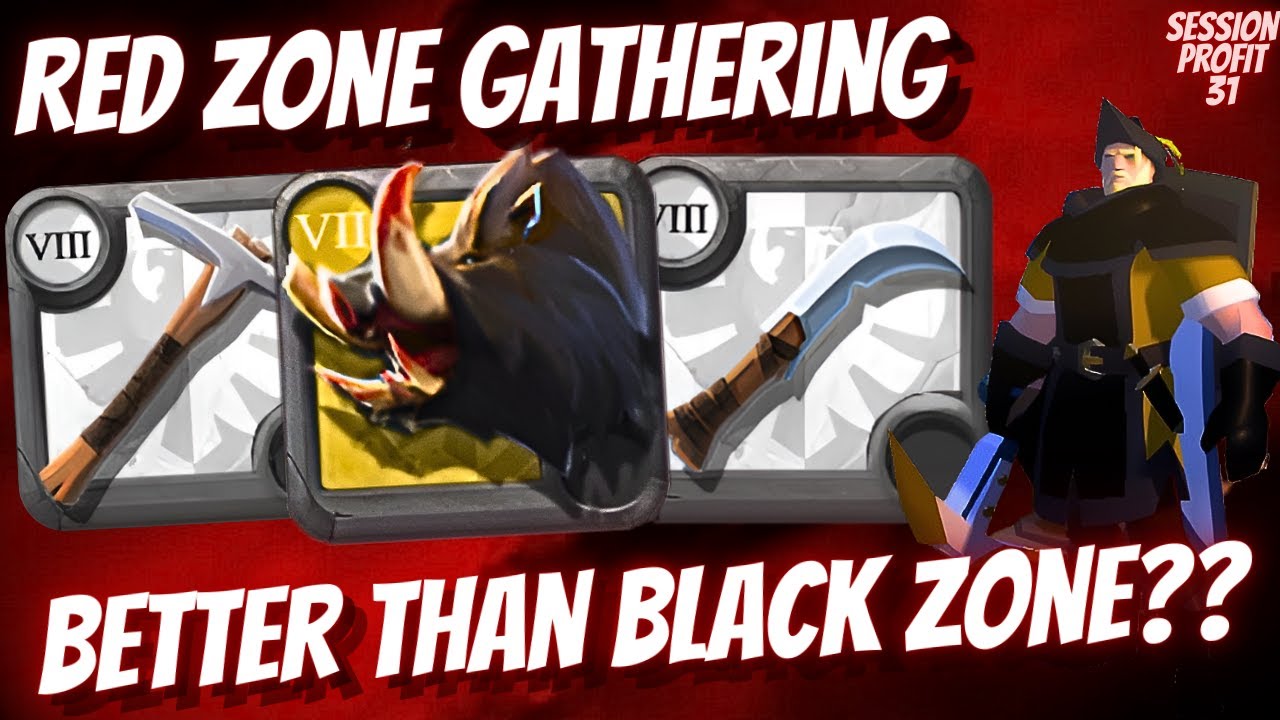 Red Zone vs Black Zone Gathering Profit - Which Makes More? | Albion ...