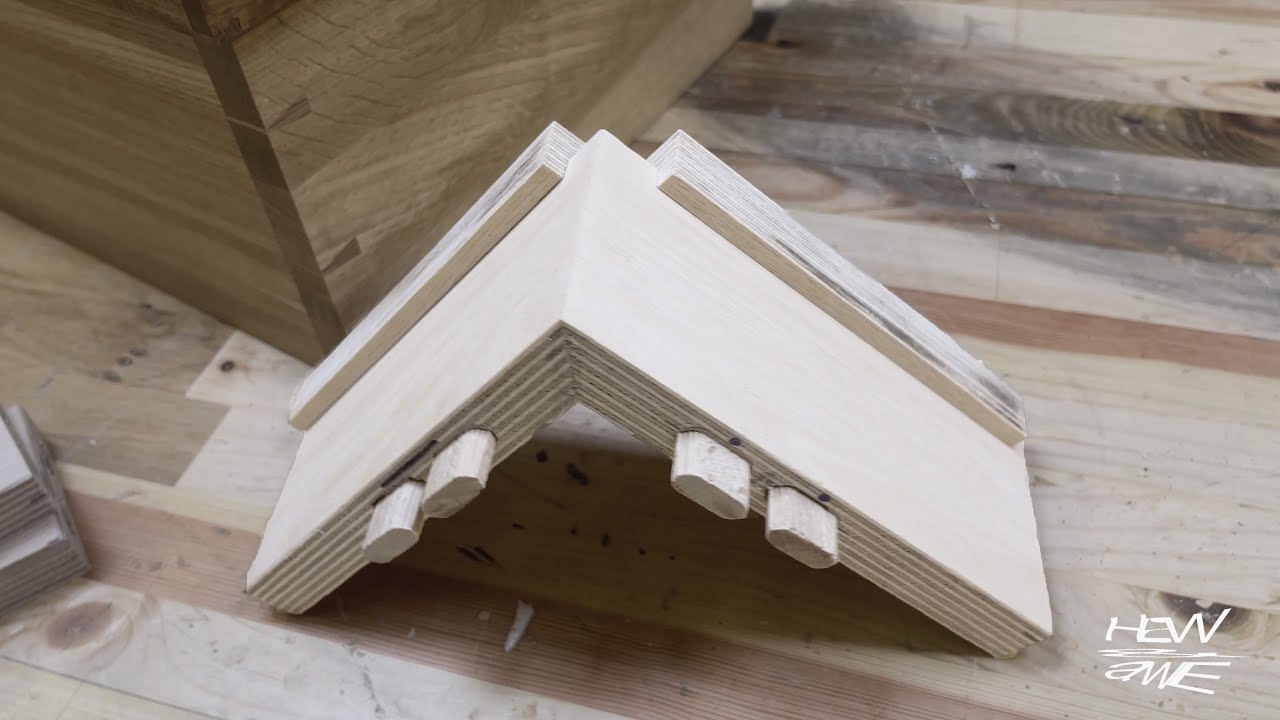 Simple Dovetail jig, with wings. - YouTube