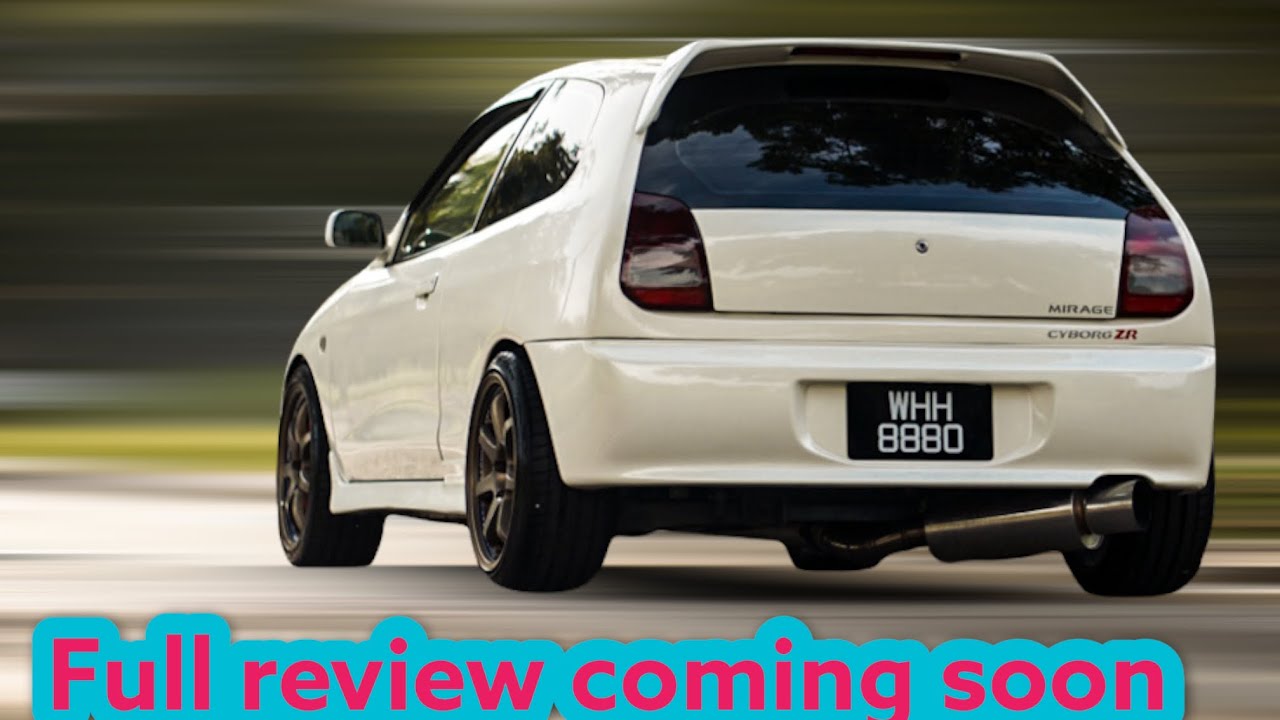Teaser....Introducing my humble ride Mitsubishi Mirage Cyborg Zr - YouTube