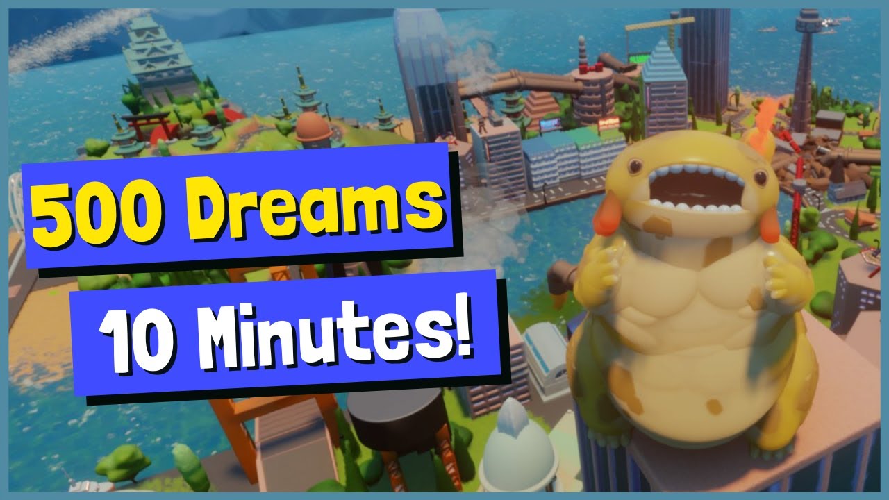 500 Games in 1 Massive Collection | Dreams PS4/PS5 - YouTube