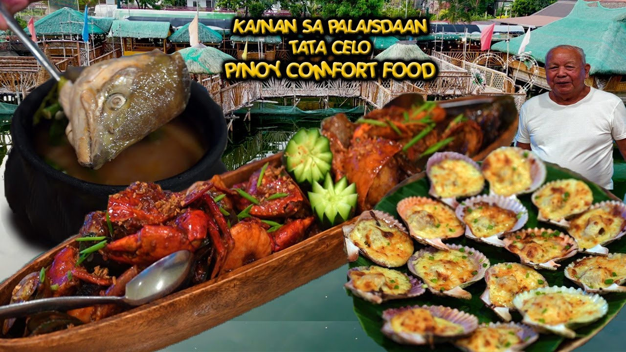 Paboritong PINOY COMFORT FOOD ang INIHAHAIN sa Palaisdaan na ito! - YouTube