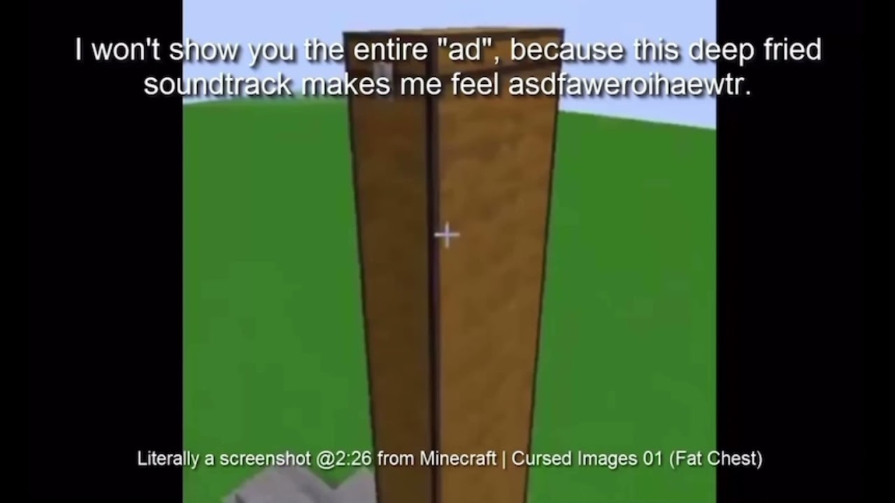 Minecraft Ads in a nutshell - YouTube
