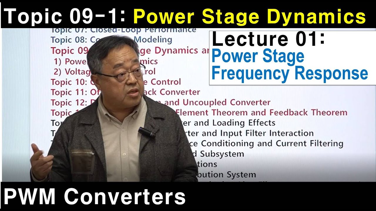 Lecture 01: Frequency Response of Power Stage , Voltage Mode Control ...