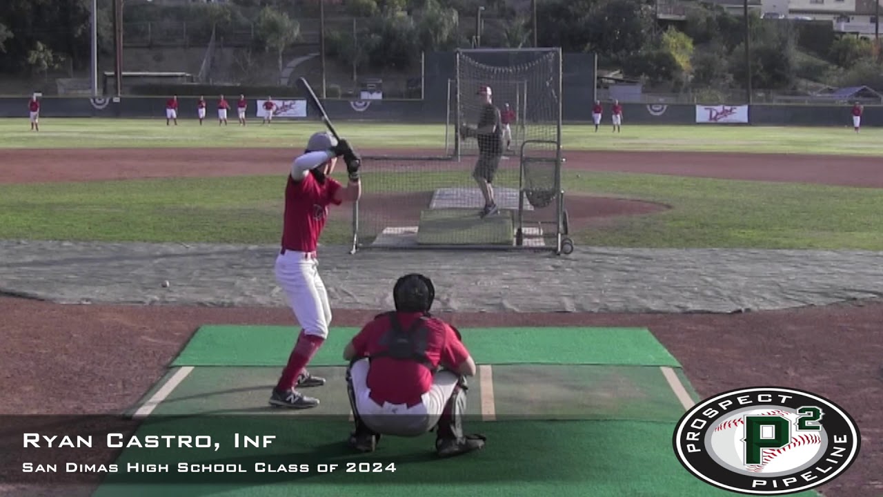 Ryan Castro Prospect Video, Inf, San Dimas High School Class of 2024 ...