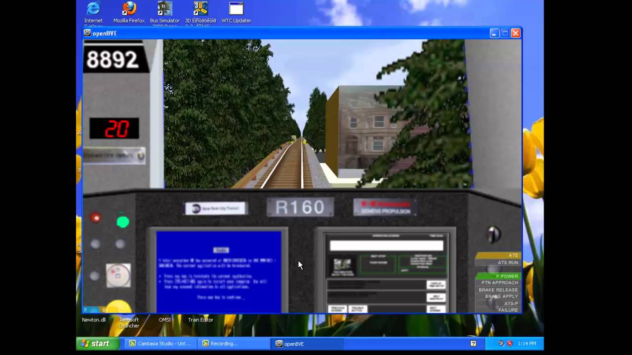 OpenBVE - R160 Franklin Avenue Shuttle - YouTube