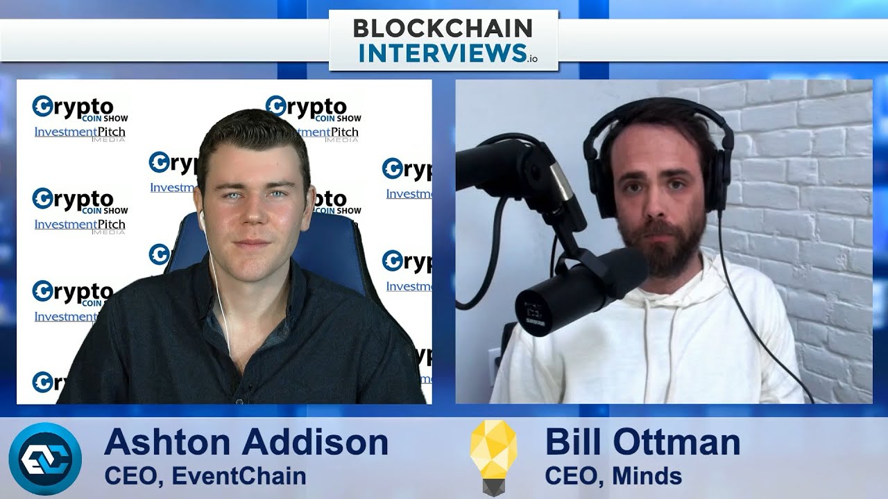 Bill Ottman, the CEO and Co-Founder of Minds | Blockchain Interviews ...
