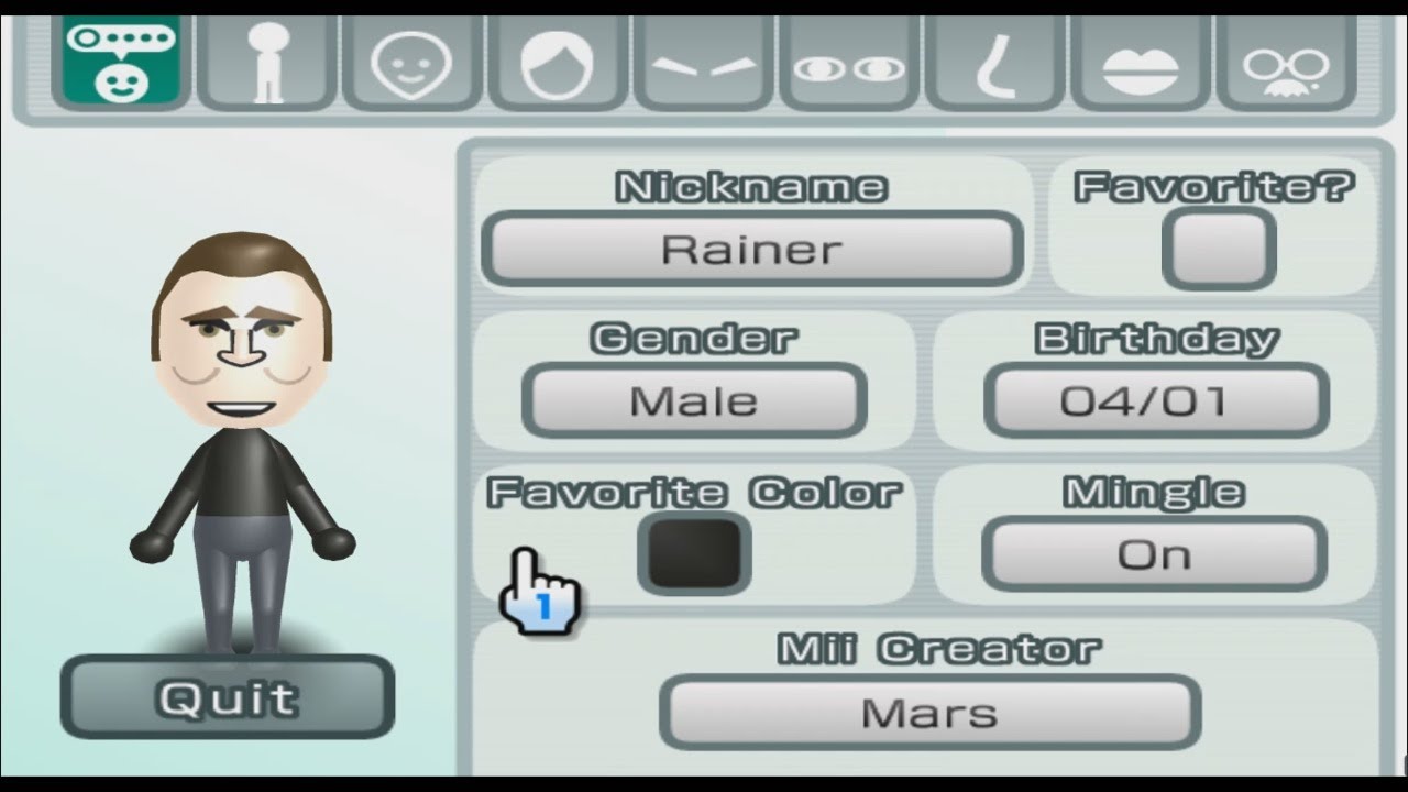 Rainer - Wii Sports - Mii 1007 - YouTube