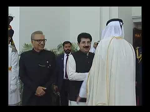 Qatari Emir Accorded Warm Welcome At President House ..... 03