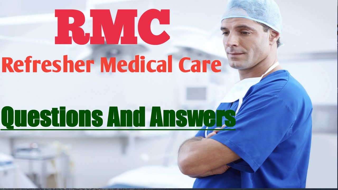 RMC exit exam questions and answers || medical Care Question - YouTube