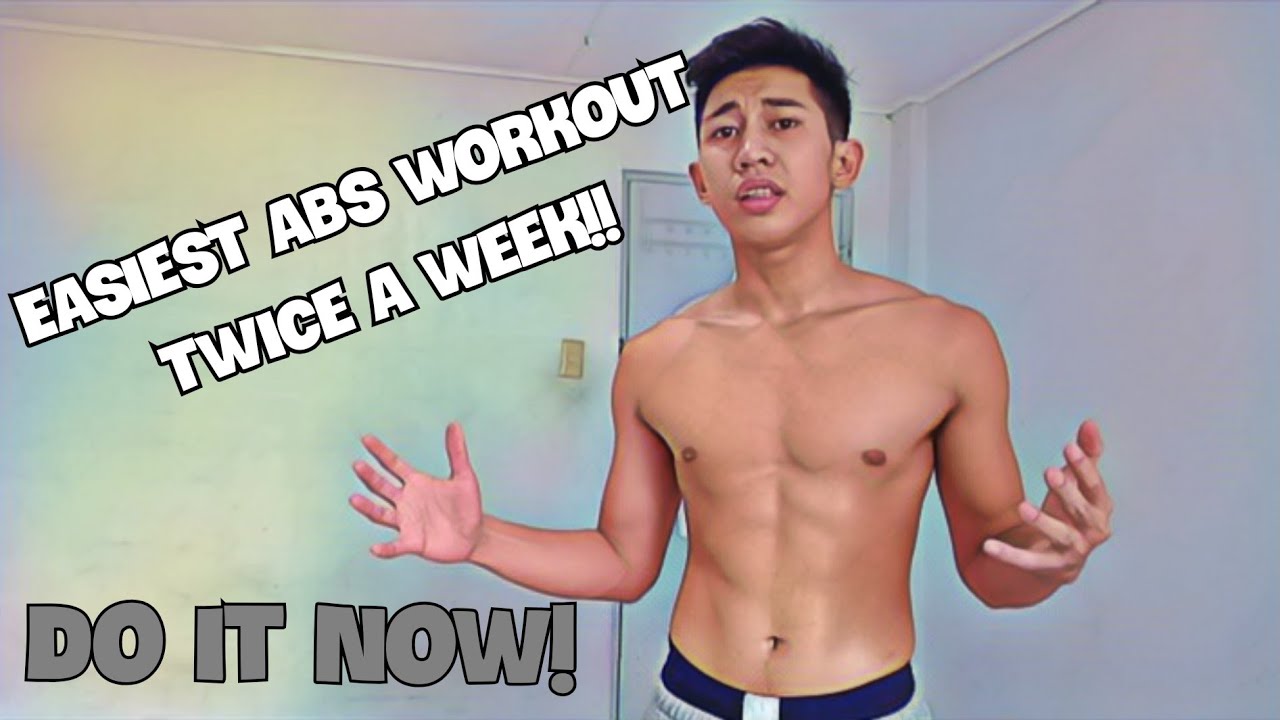 EASY ABS WORKOUTS FOR BEGINNERS (4 Kinds Of Abs Workout) W #5 - YouTube