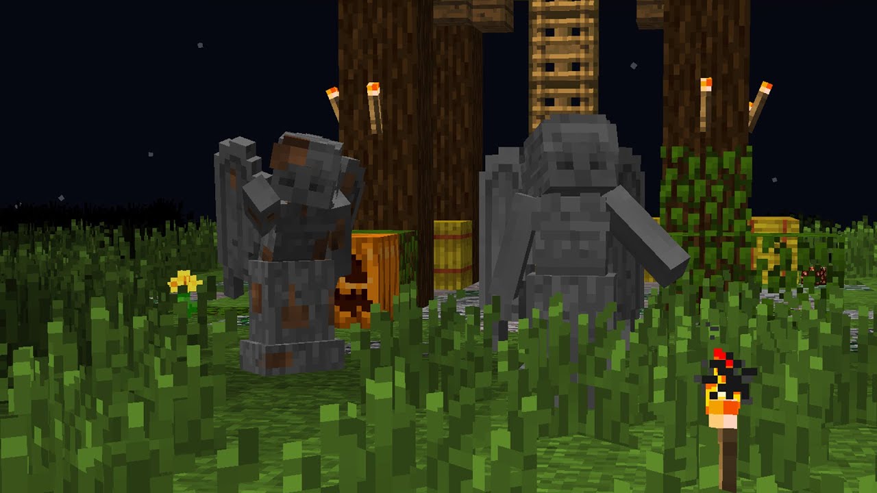 The Statues Are Moving... Minecraft: From The Fog #3 - YouTube