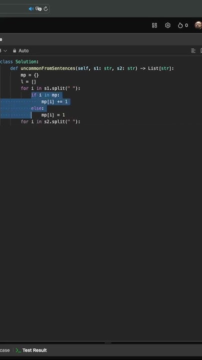 Leetcode 884: Uncommon Words from Two Sentences - YouTube