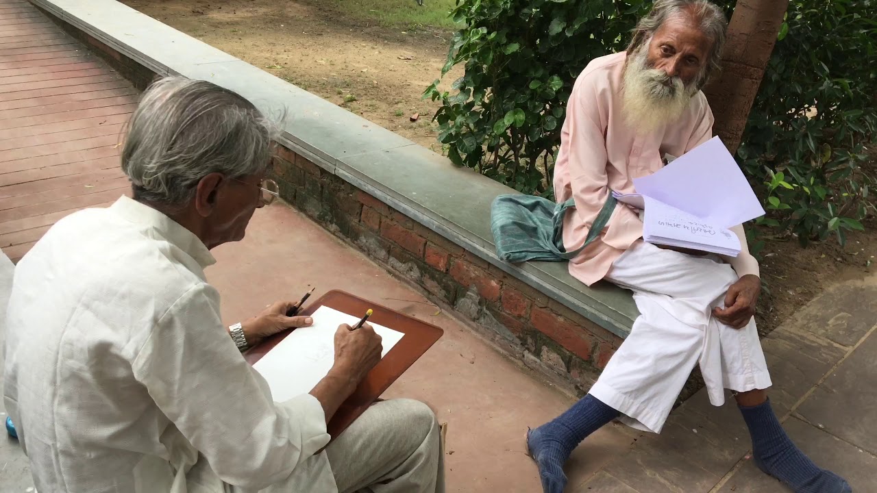 LEGENDARY PAINTER BHARAT BHATT...!!! - YouTube