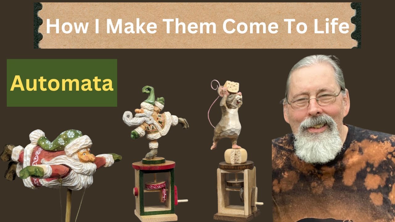 Woodcarver Brings Caricatures to Life with Incredible Moving Automata ...